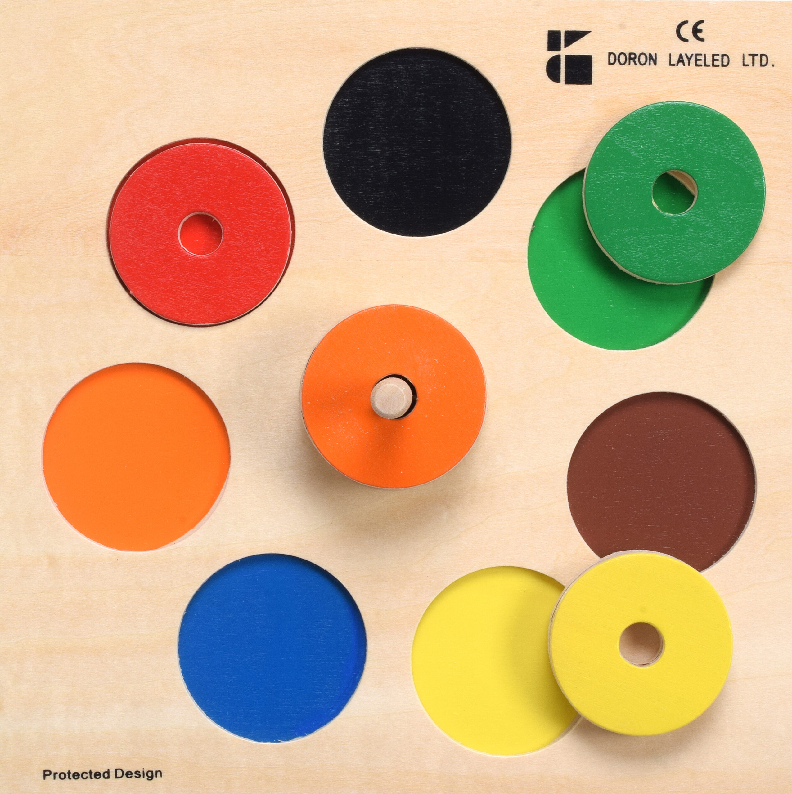 E72515210 - Color learning board - DORON LAYELED LTD